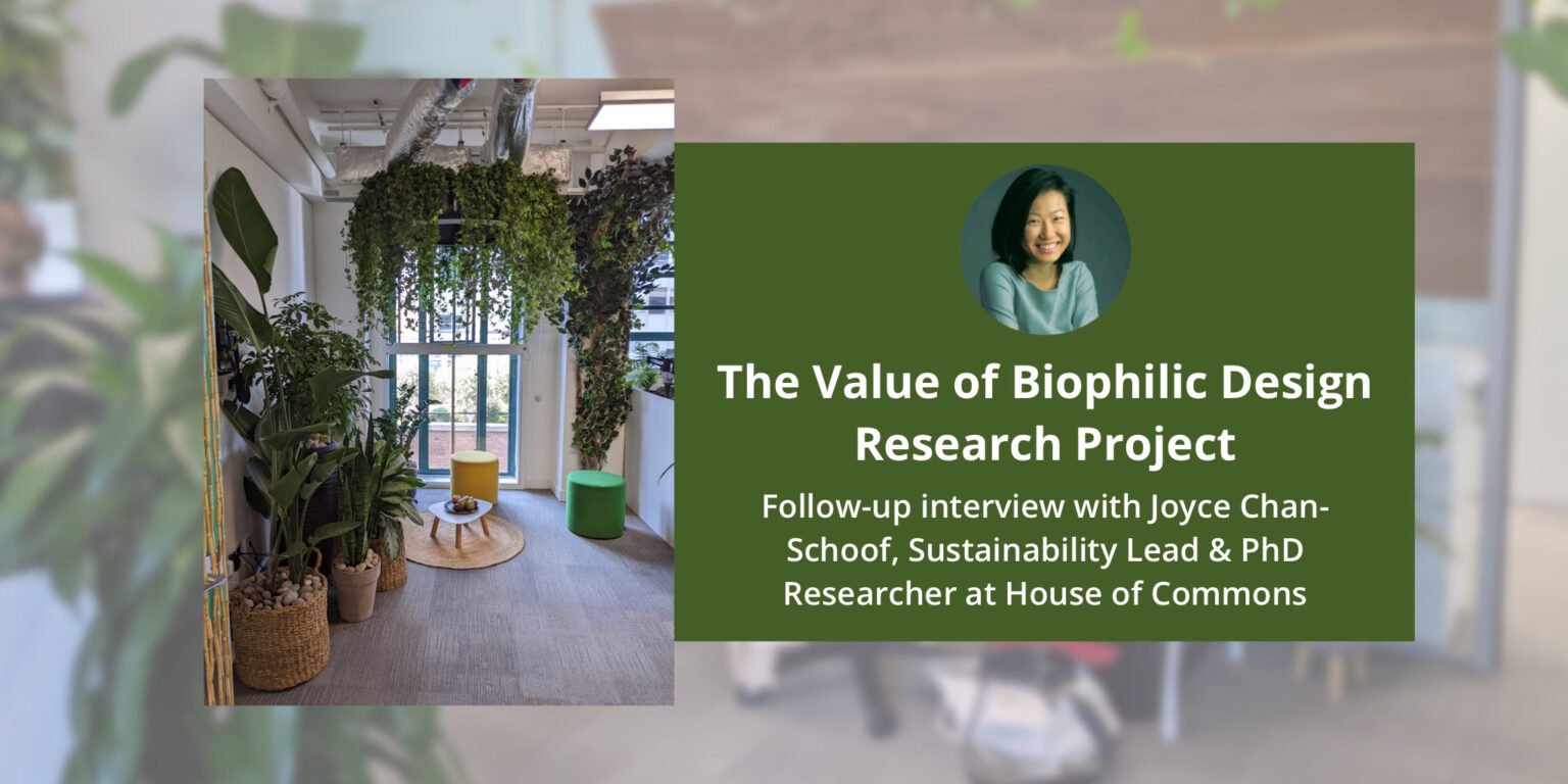 Research study "The Value of Biophilic Design" - Follow Up Interview ...
