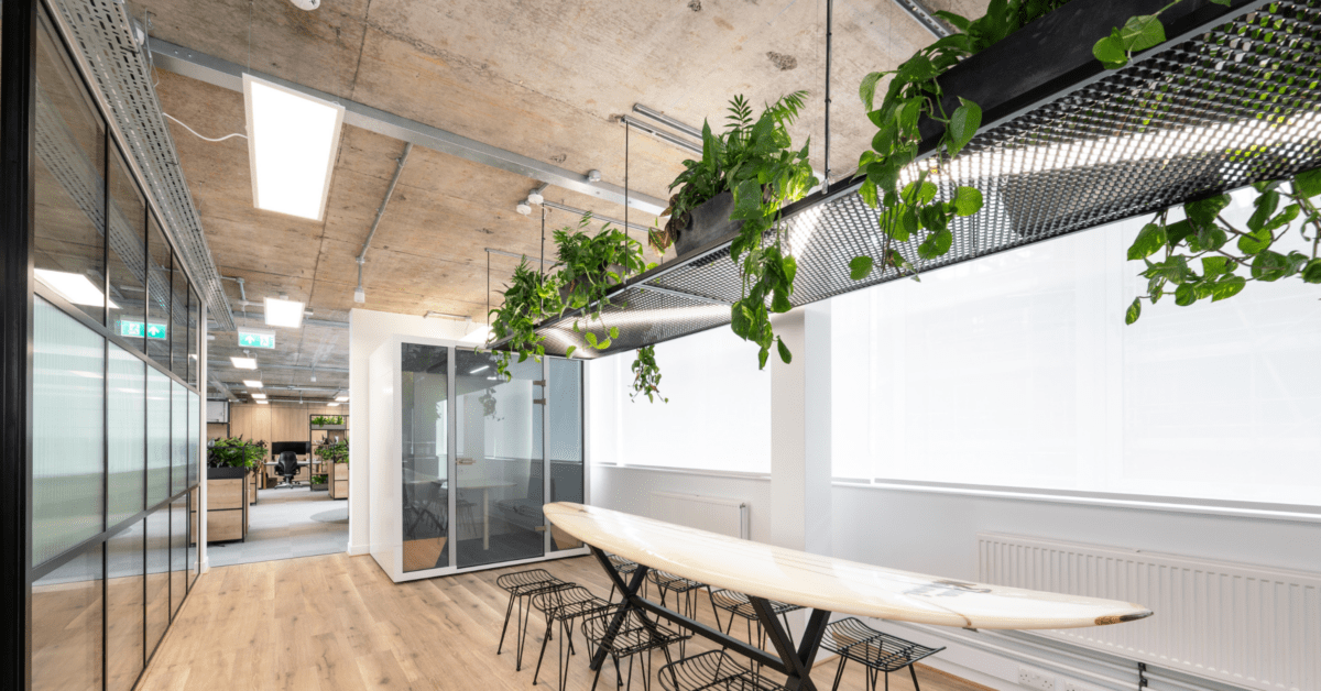 Containers: Colours & Biophilic Style Finishes - Benholm